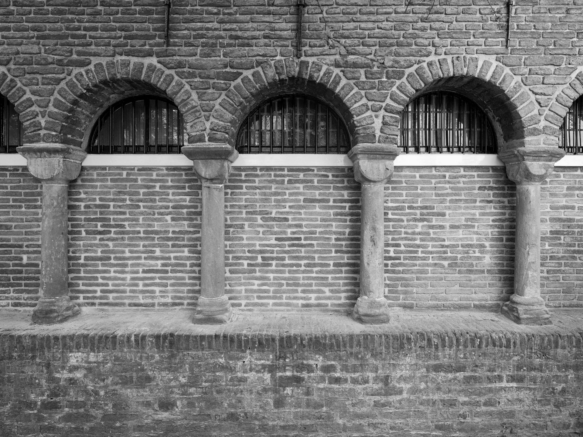 Pared con arcos PapelPintado.com