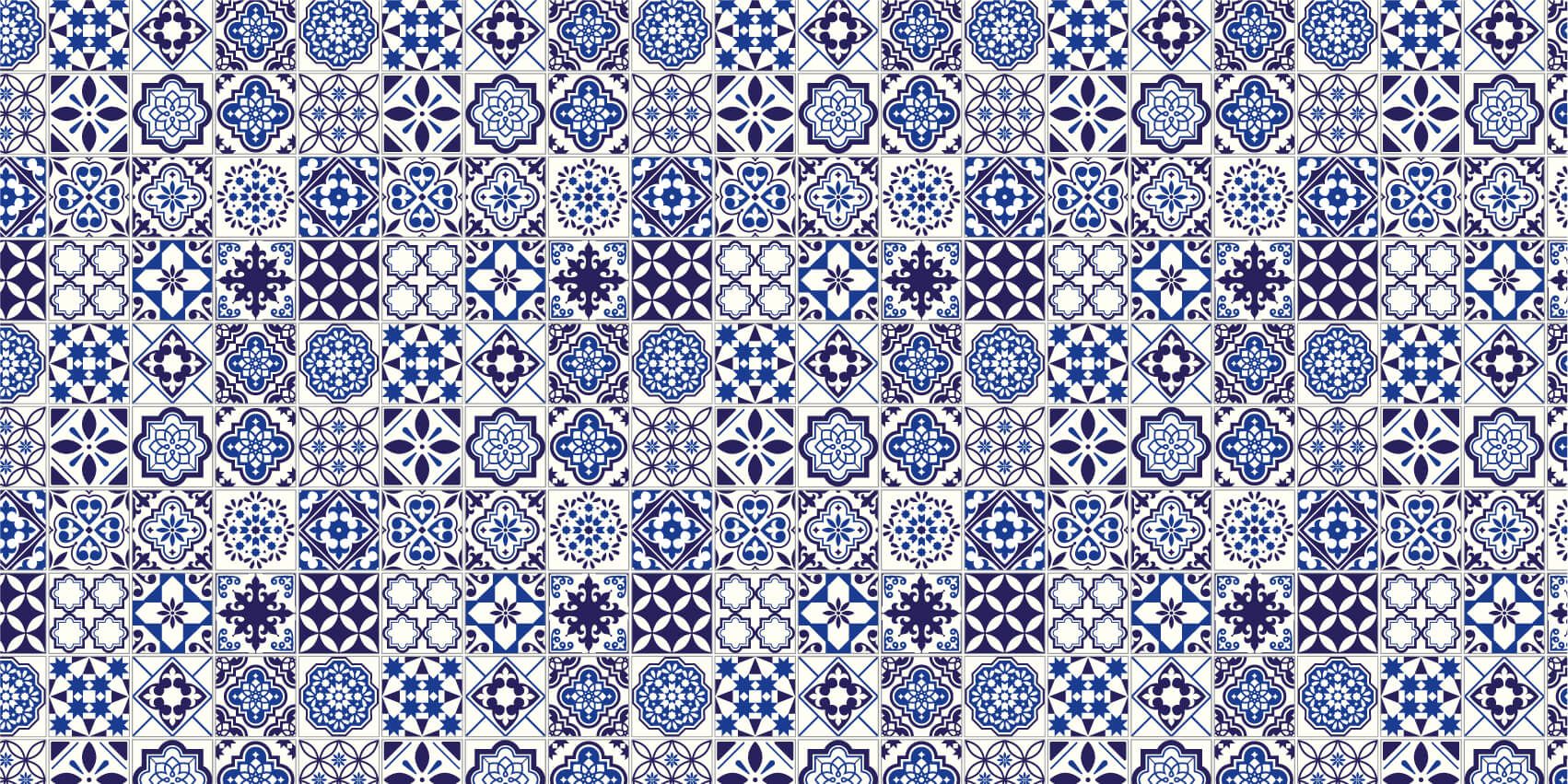 Azulejos azules PapelPintado.com